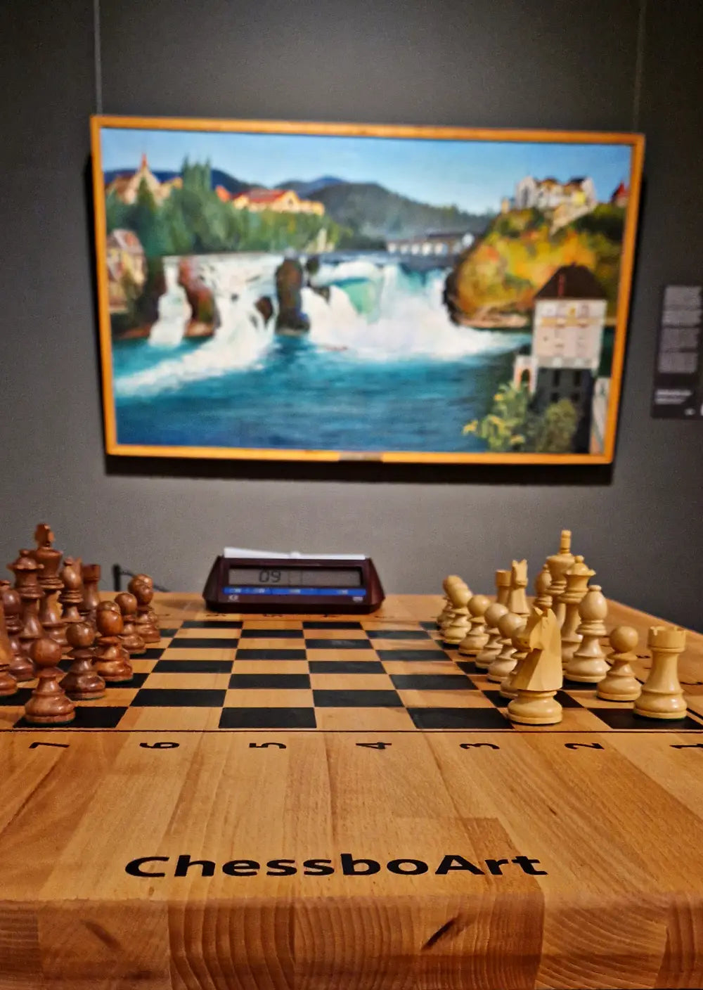 Schachtisch nach Maß | Sonderanfertigungen | – ChessboArt